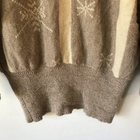 Peruvian Connection | Sweaters | Peruvian Connection Alpaca Brown Cream ...